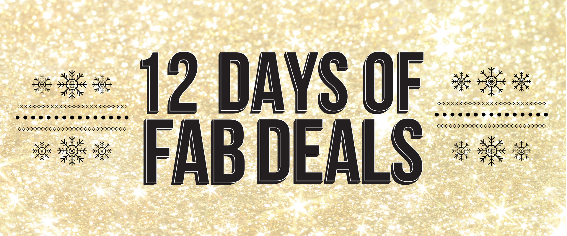 12 Days Of Fab Deals - 2020 | News & Events | Fabutan